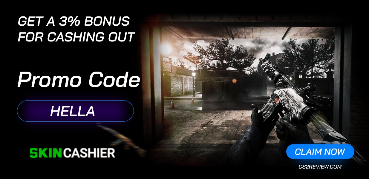 Skincashier Promo Code: Receive 3% Bonus